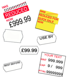 LABELS FOR METO PRICING GUNS | Infalabel